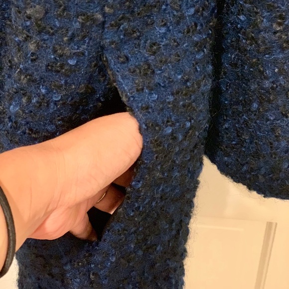 Jackets & Coats | Vintage Blacknblue Bucle Tweed Coat 8 | Poshmark